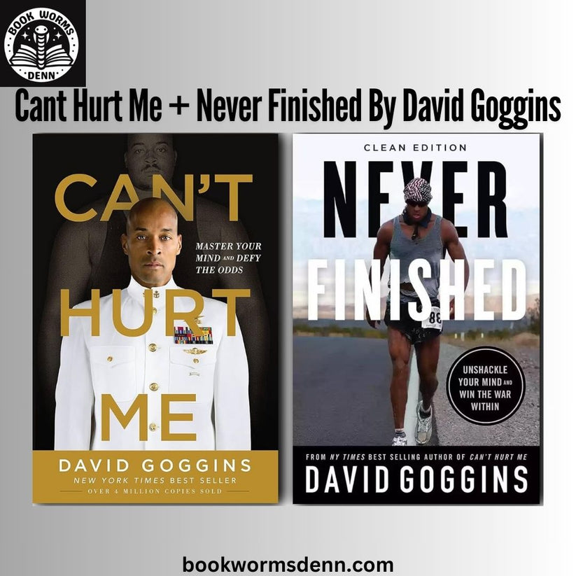 DAVID GOGGINS 2 BOOKS COMBO OFFER – Bookwormsdenn