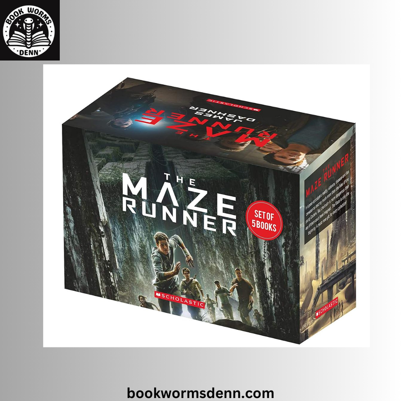 The Maze Runner 5 Books set BY James Dashner – Bookwormsdenn